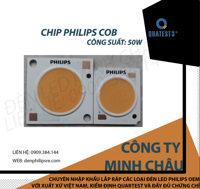 Chip Philips COB dùng cho đèn led - DenPhilipsRe